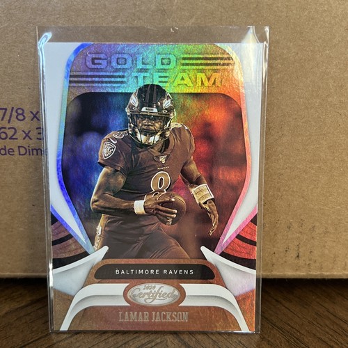 2020 Panini Certified Lamar Jackson “Gold Team" Insert #GT-LJ | eBay