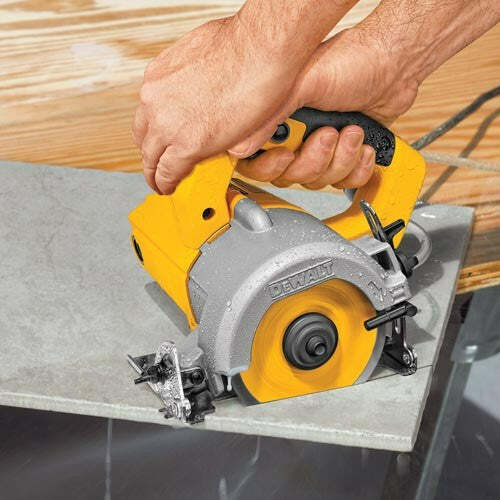 DeWALT DWC860W HD 4-3/8'' 10.8 Amp Wet Dry Tile Stone Masonry Saw New ...
