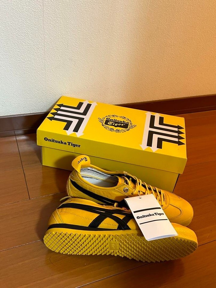Onitsuka Tiger MEXICO 66 sneaker Shoes 1183C102 751 Yellow Black ...