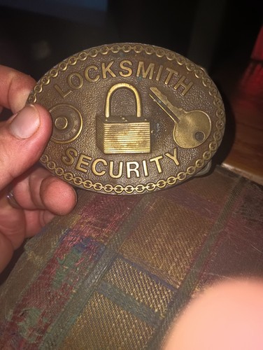 locksmith Security Belt Buckle | eBay