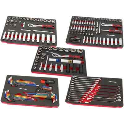 Neilsen 236pc Socket and Wrench Set with Tool Box for Automotive ...