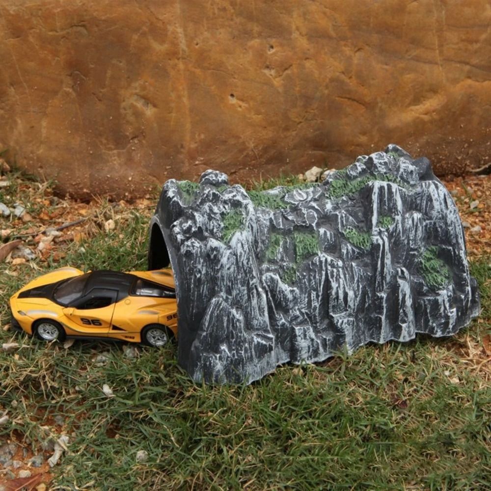 Toy Simulation Cave Scene Model Scenery Layout Mountains Model | eBay