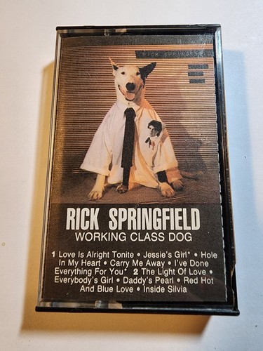 Working Class Dog by Rick Springfield 1980 Cassette VG+ CS2 78635476644 ...
