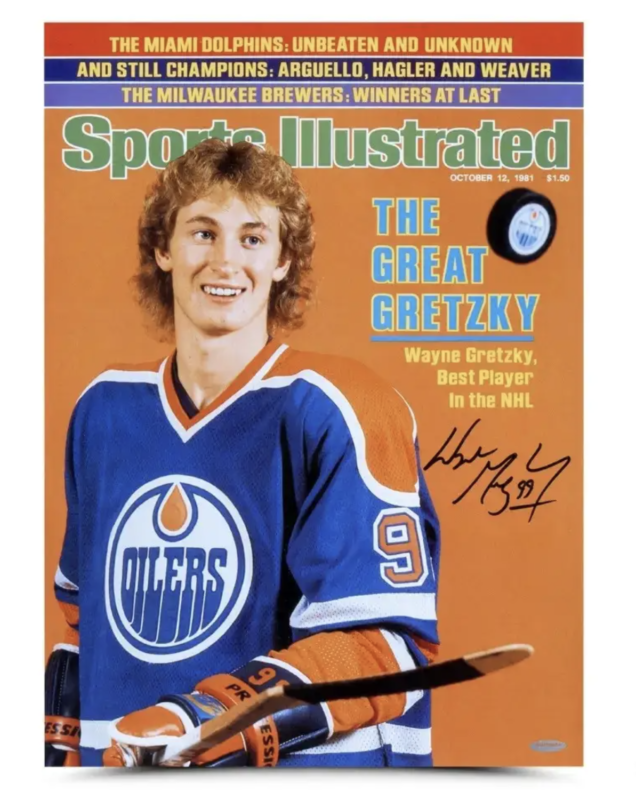 Wayne Gretzky | Autographed Hockey Memorabilia & NHL Merchandise