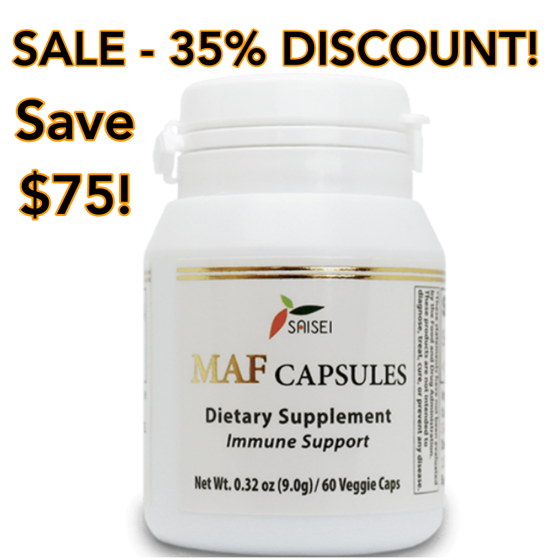 GcMAF MAF Capsules Immune Support AUTHENTIC Saisei Labs - SAVE $75 PER ...
