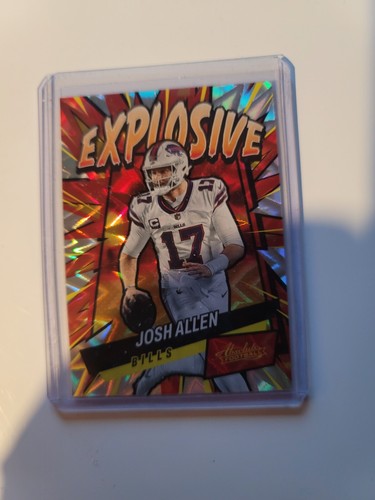 2022 Panini Absolute - Explosive #E1 Josh Allen | eBay