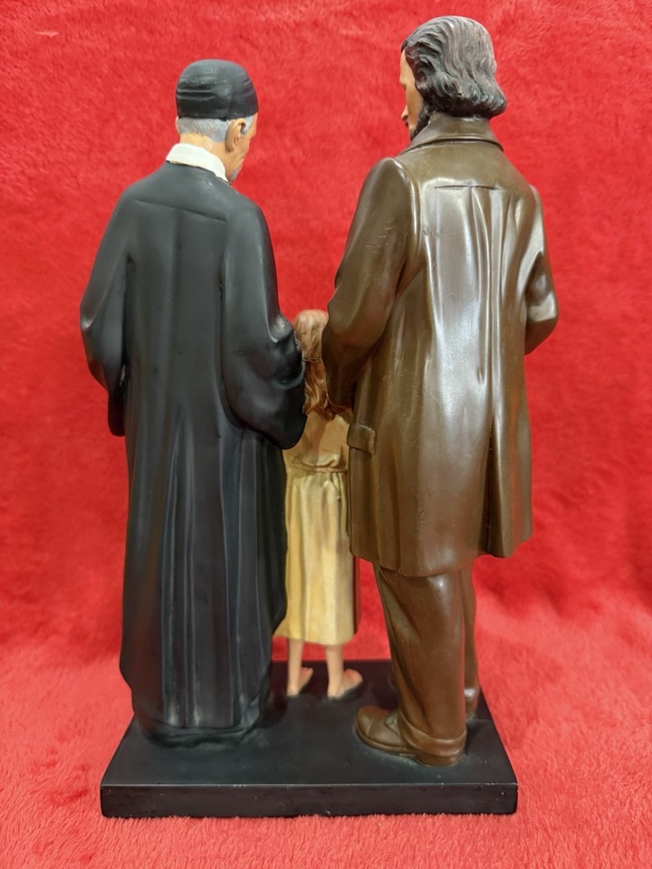 St. Vincent de Paul & Frederic Ozanam 11" Hand Painted Resin Statue | eBay