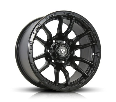 To Suit NISSAN NAVARA D22 WHEELS PACKAGE: 17x9.0 Grudge Offroad F2 ...