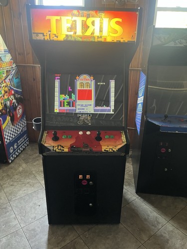Tetris Classic Arcade Machine with Dual Joysticks | eBay