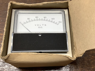 Amp & Voltmeters - Weston Dc Voltmeter Model