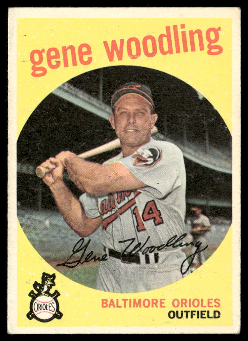 1959 Topps #170 Gene Woodling | eBay
