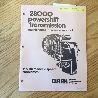 Forklift Parts & Accessories - Clark Parts