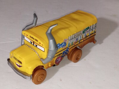 Disney/Pixar Cars 3 Crazy 8 Crashers Miss Fritter Bus 2016 Plastic 6 ...