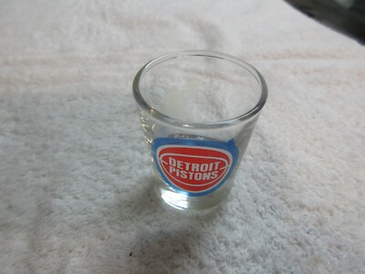 Detroit Pistons Shot Glass Never Used | eBay
