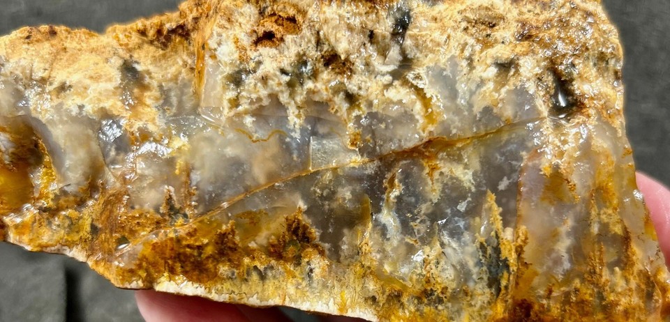 Pink Lady Plume Agate *Graveyard Point Vein Rough *2 pounds - Idaho ...