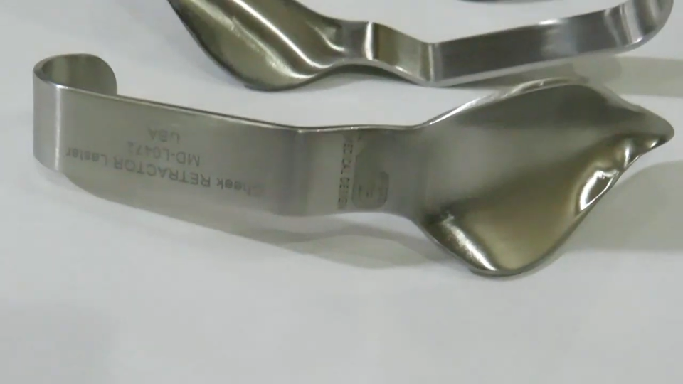 5 pcs Dental Laster Cheek Retractor For 3rd Upper Molar Dentist Tool ...