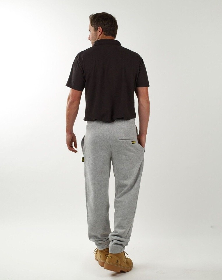 SITE KING Mens Work Tracksuit Jogging Bottoms Trousers - CASUAL FLEECE ...
