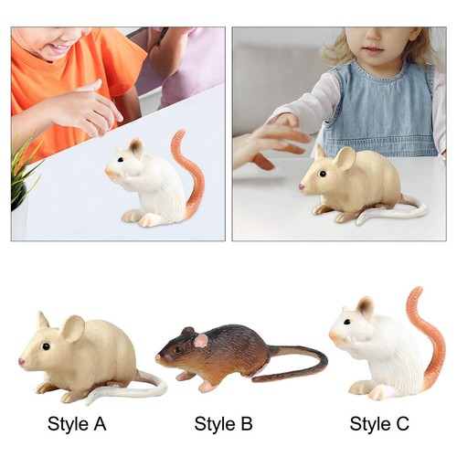 Mice Toy Collectibles Mouse Model for Party Supplies Birthday Festivals ...