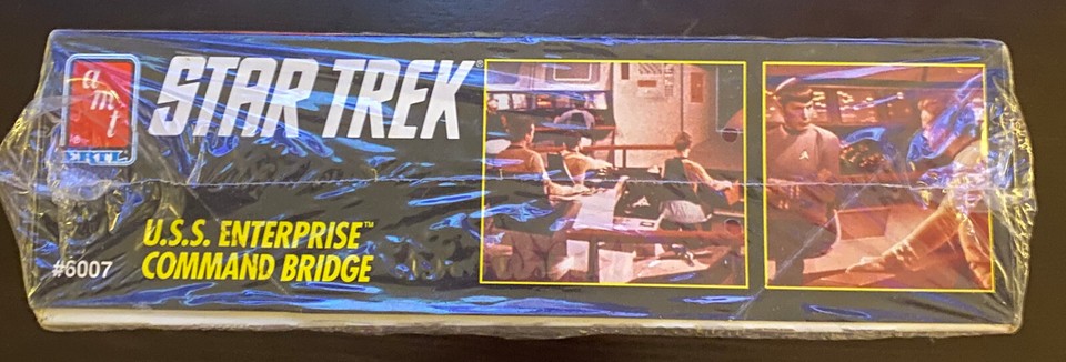 AMT Star Trek USS Enterprise Command Bridge model kit, #6007, Factory ...
