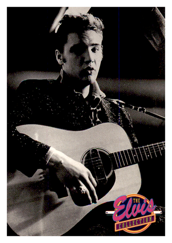 1992 1993 THE ELVIS Collection Card Elvis Presley #585 Guitar | eBay