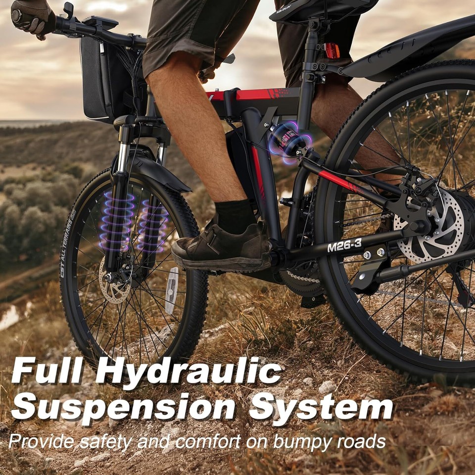 VARUN Adult Ebike Peak 750W LCD Display Folding 48V Electric Bicycle ...