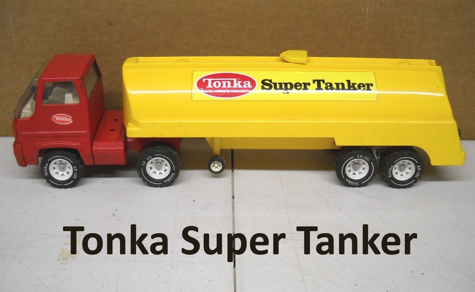 Vintage 1970's Tonka Super Tanker Truck with Original Water Hoses - See ...