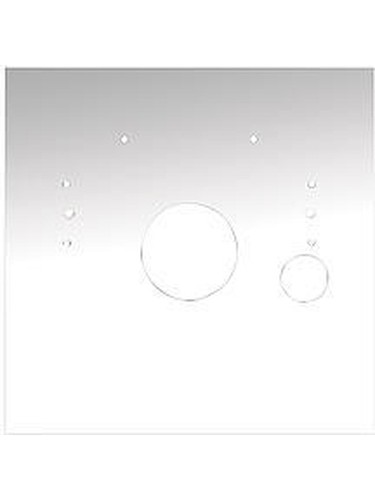 Chassis Engineering Motor Plate Dragster / Altered Mid 24 x 24 x 1/4 (C ...