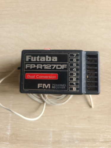 Futaba FP-R127DF 7-Channel Dual Conversion 72Mhz FM Receiver 7CH. With ...