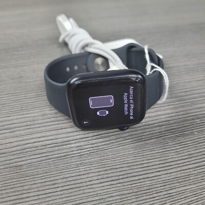 Apple Watch Series 9 45mm GPS Midnight Case Midnight Band a2984 IC READ ...