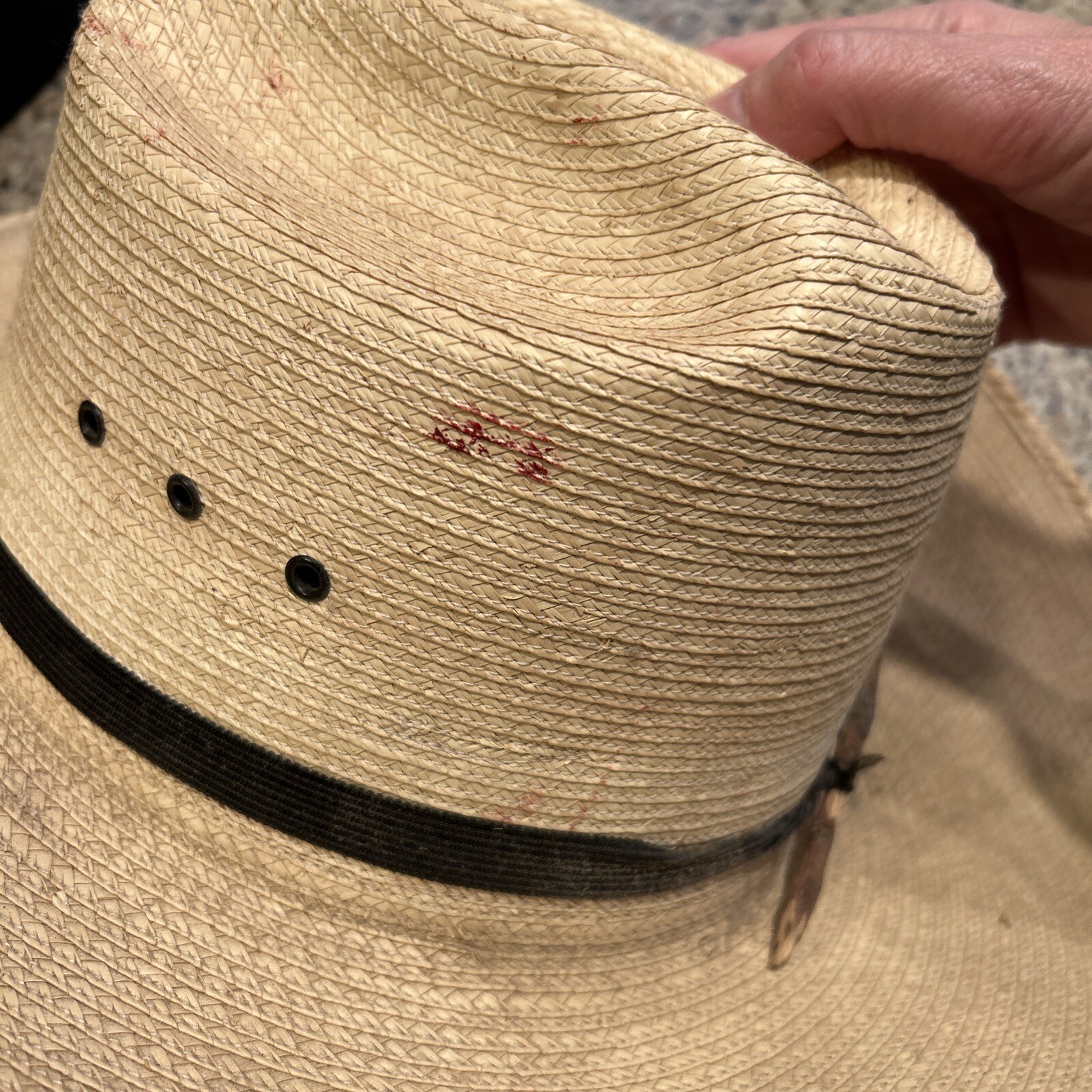 Sunbody Hats Straw Cowboy Hat Palm Leaves Guatemala 7… - Gem