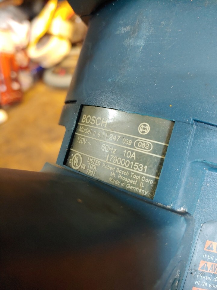 Bosch 11247 10 Amp 1-9/16-Inch Spline Rotary Hammer. Serviced. | eBay