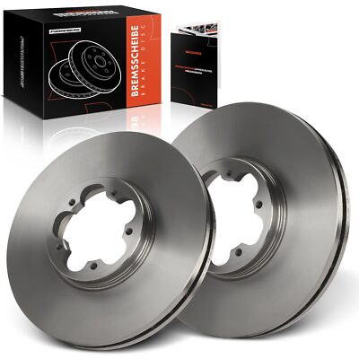 2x Brake Discs Pair 308mm Front for Ford Tourneo Custom Transit Transit ...