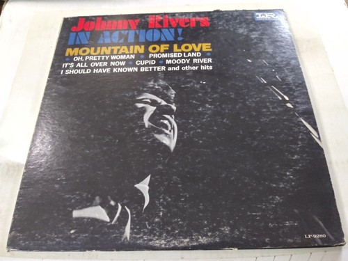 Johnny Rivers In Action! VG+ Original Variant Label Mono Imperial ...