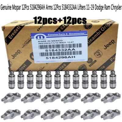 (24) Mopar 12Pcs Arms 5184296AH&12Pcs Lifters 5184332AA for 11 ...