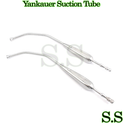 New 2 O.R Grade Yankauer Pediatric Suction Tube Surgical Intstrument A ...