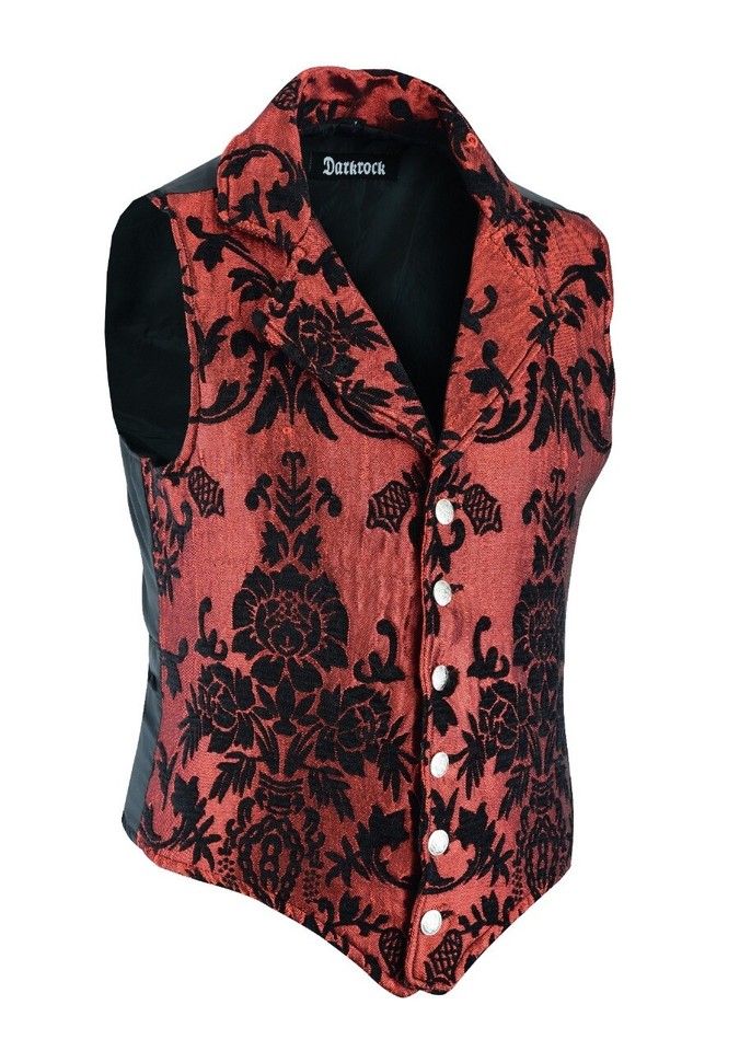 VICTORIAN GENTLEMAN'S ARISTOCRAT VEST TAPESTRY/STYLISH CASUAL VEST/BK ...