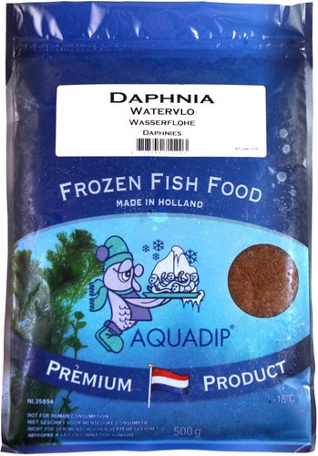 AQUADIP FROZEN Daphnia 500g BULK PACK FISH FOOD TROPICAL FRESHWATER ...