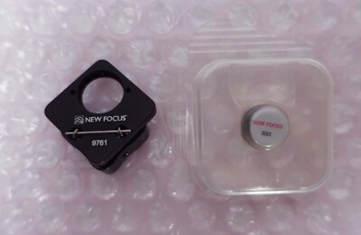 1/2" Mirror Mount + 5153 Mirror New Focus 9761 Newport Optical Laser ...