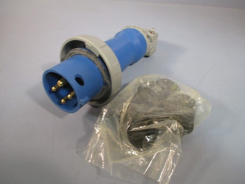 Hubbell IEC Pin And Sleeve Plug / 3P 4W 30A 250V HBL430P9W 430P9W | eBay