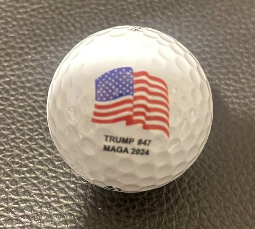 Donald Trump x TaylorMade 2024 MAGA • Presidential Vote Golf Ball • New ...