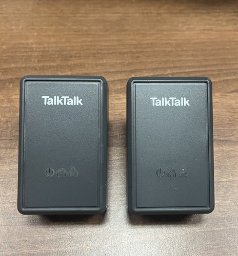 2 x D-Link DHP-300AV Powerline Adapters Homeplugs Talk Talk *NEW MODEL ...