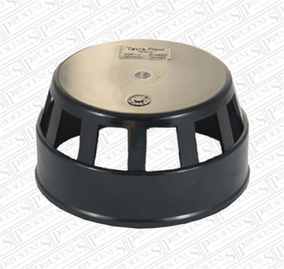 Soil Pipe 110mm Bird Cage Vent Terminal - Black | eBay UK