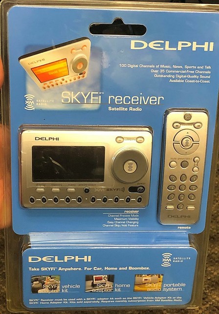 A10 Delphi SKYFi Receiver Satellite Radio With Remote Sa50000-11p1 for ...