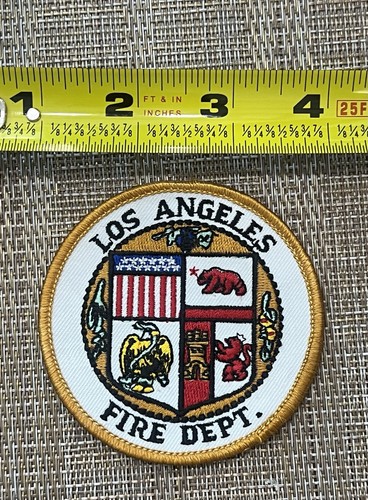Fire Department Patch Los Angeles | eBay