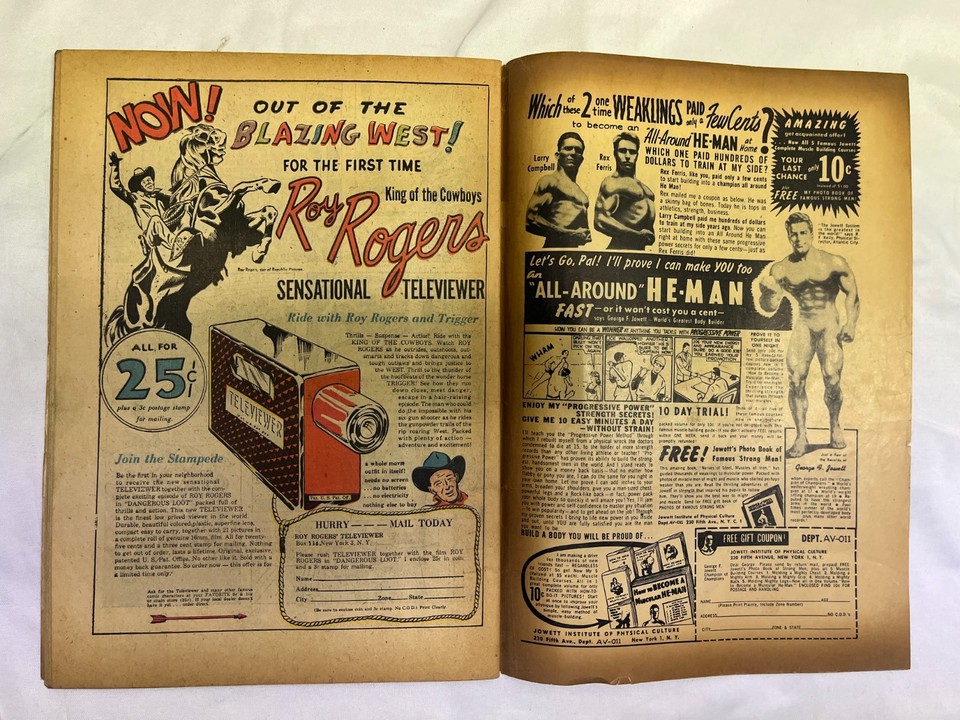 Custer's Last Fight Vintage 1950 Comic Book Good condition! | eBay
