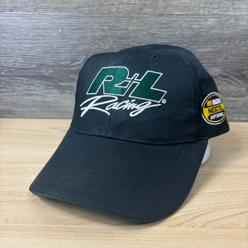Nascar Hat Cap Strap Back Black RL Racing Matt Kenseth Adjustable | eBay