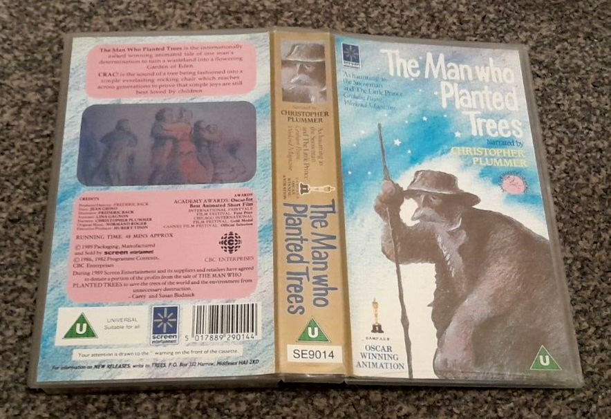 The Man Who Planted Trees (VHS) for sale online | eBay