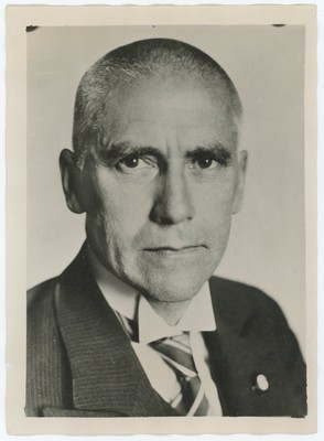 Wilhelm Frick, haut dignitaire nazi. Allemagne nazie. Nazisme. IIIe ...