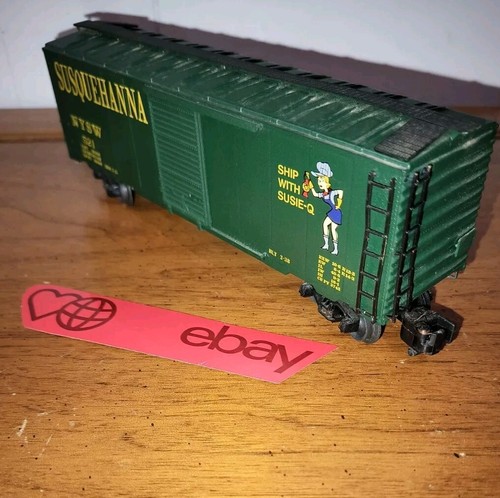American Models SUSQUEHANNA NYSW 521 SHIP WITH SUSIE-Q GREEN Boxcar S ...