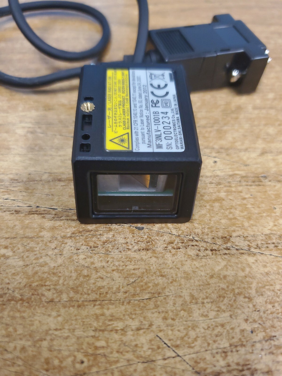 NEW OPTICON NLV-1001 barcode scanning sensor. Serial port MF2NLV-1001B ...